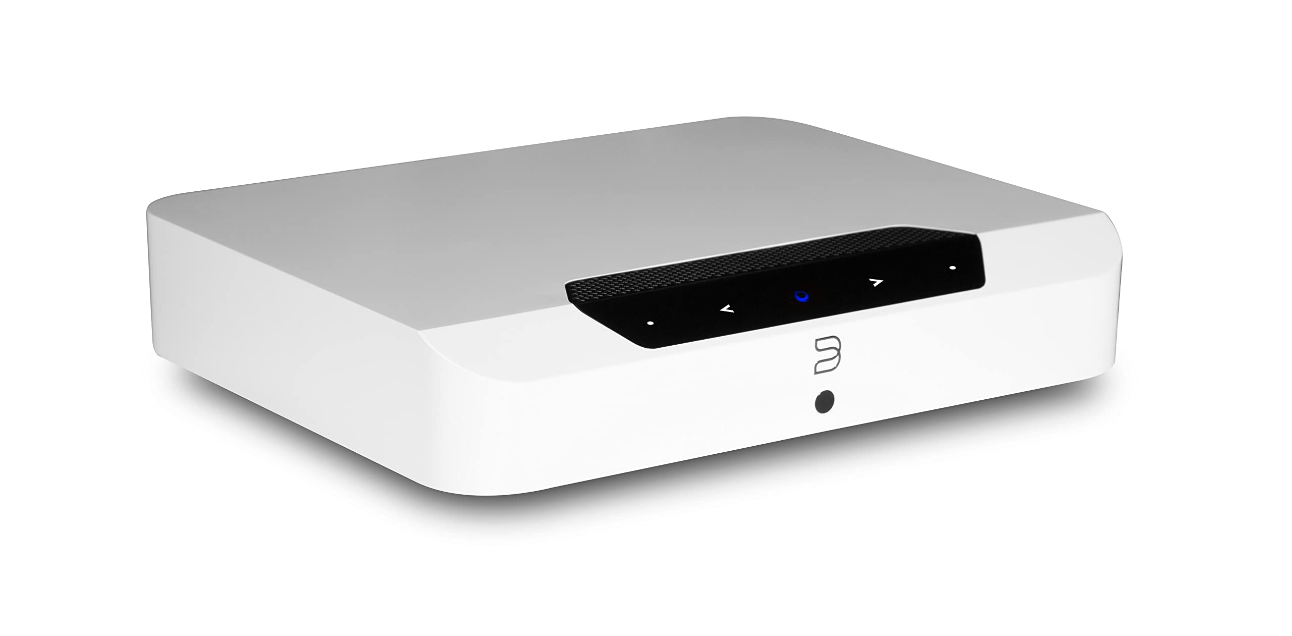 Bluesound POWERNODE Edge Compact Wireless Multi-Room High Resolution Music Streaming Amplifier - White
