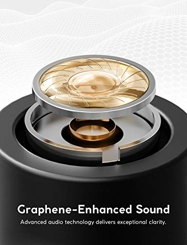 True Wireless Headphones, ZOLO Liberty [Upgraded] 8-Hour Playtime (100 Hours with Charging Case), Bluetooth 5 Bluetooth Earbuds with Graphene Driver Technology, IPX5 Sweatproof, Handsfree Stereo Calls