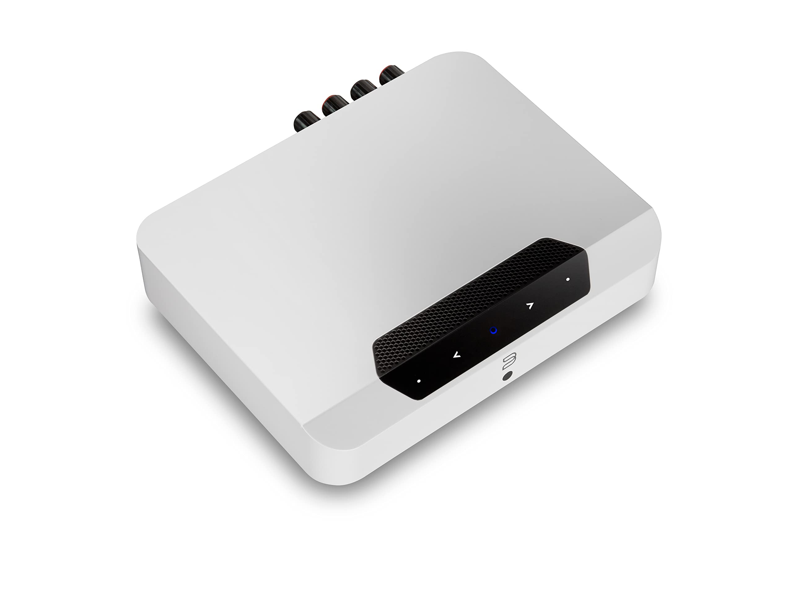 Bluesound POWERNODE Edge Compact Wireless Multi-Room High Resolution Music Streaming Amplifier - White