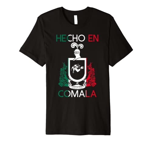 Comala Colima Estado De Mexico Escudo Eagle Aguila Premium T-Shirt