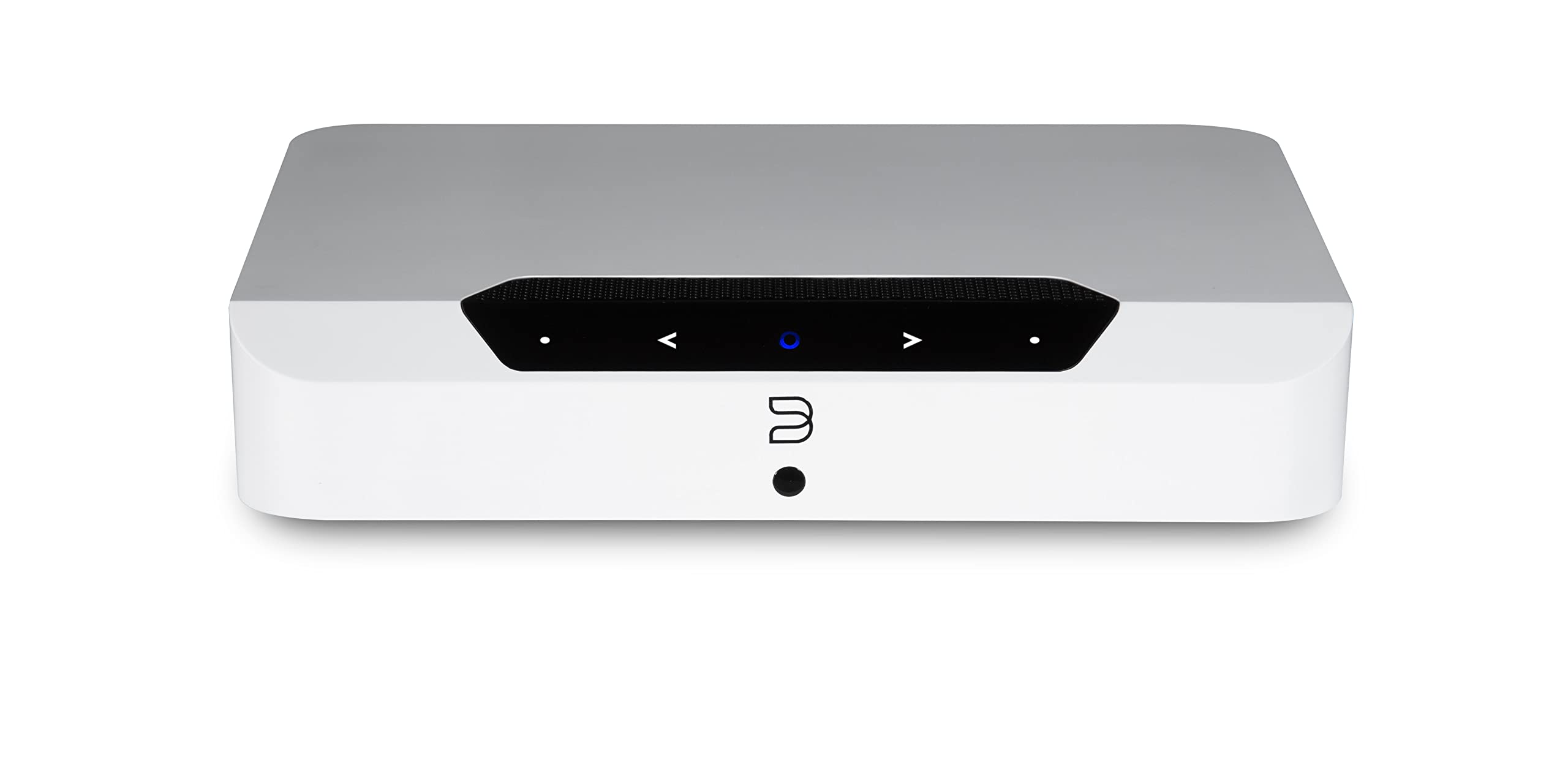 Bluesound POWERNODE Edge Compact Wireless Multi-Room High Resolution Music Streaming Amplifier - White