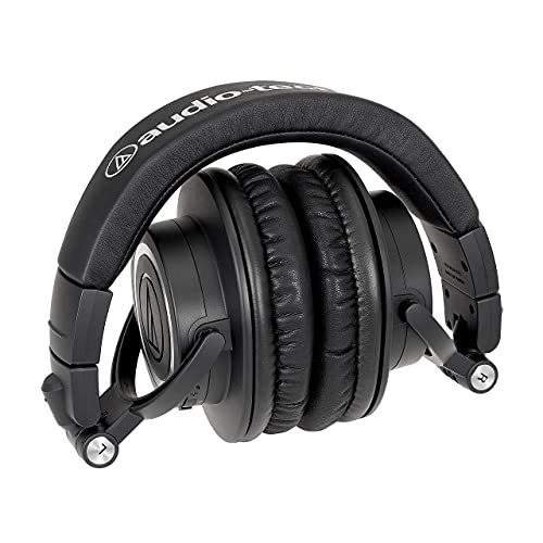 Audio-Technica ATH-M50xBT2 Wireless Over-Ear Headphones (Renewed)