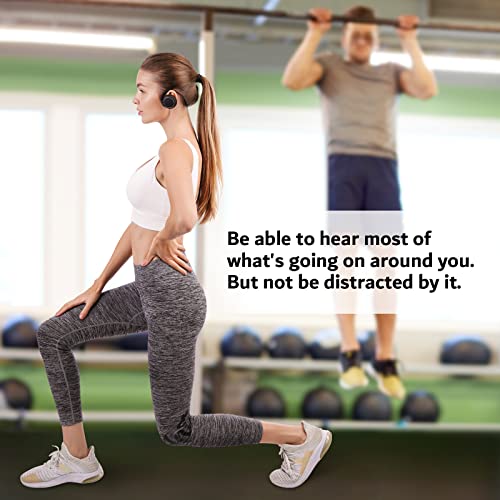 Cabor Over Ear Wireless Headphones Behind The Head β Soft Wrap Around Headphones with Microphone, 20-Hour Battery Life, Foldable for Workout, Office, Walking, and Running, Black