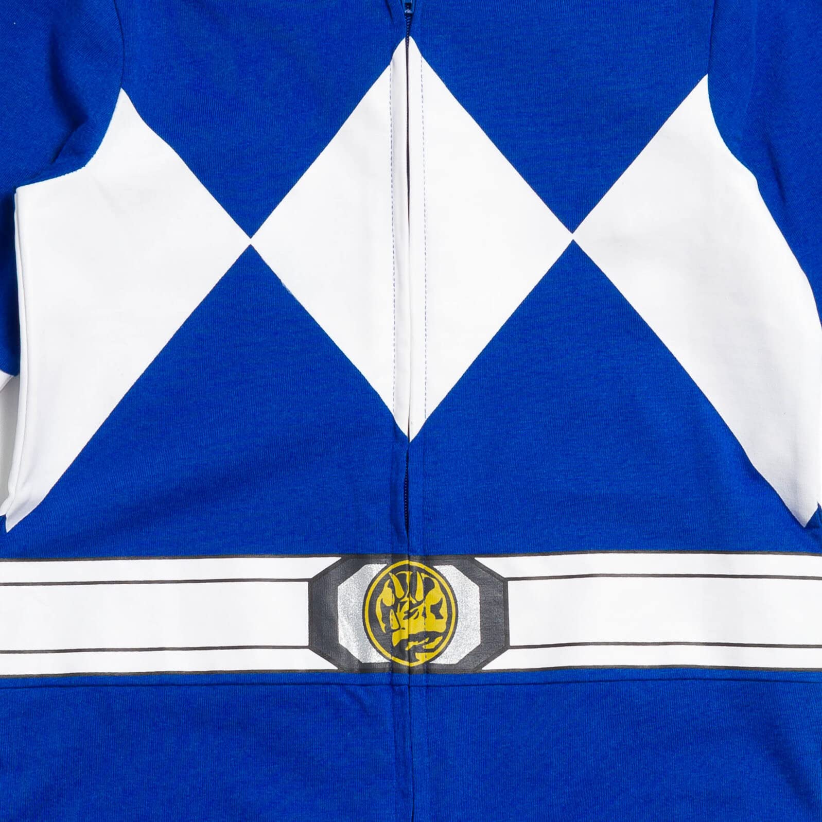 Power Rangers Blue Ranger Toddler Boys Zip Up Coverall 3T