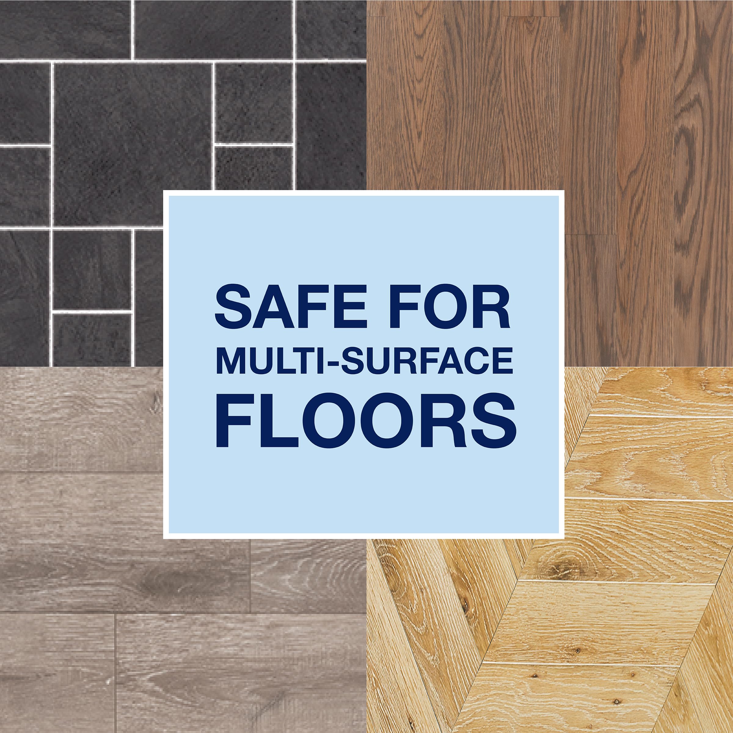 Bona Microfiber Pad 3-Pack includes Dusting, Cleaning, and Deep Cleaning Pad, for Hardwood and Multi-Surface Floors, fits Bona Family of Mops
