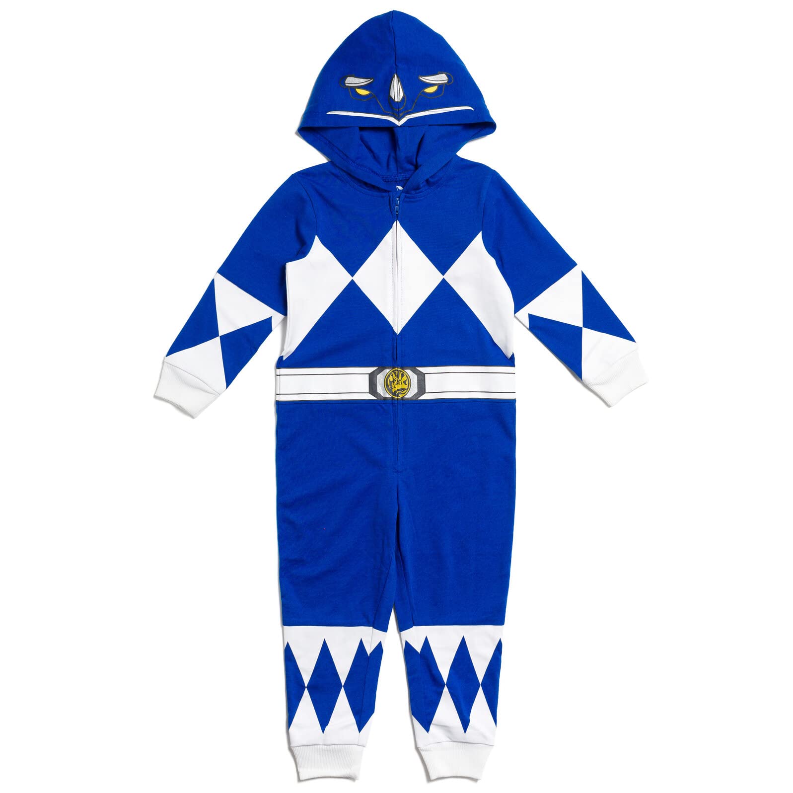 Power Rangers Blue Ranger Toddler Boys Zip Up Coverall 3T