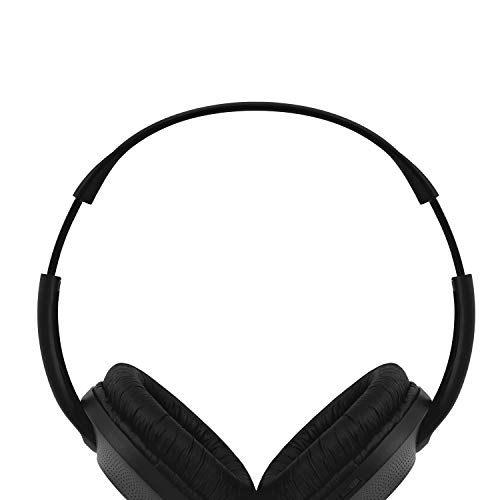 Koss KPH7 Wireless Bluetooth On-Ear Headphones, On-Board Controls with Microphone, Lightweight Portable Fold Flat Design for Compact Storage, Black