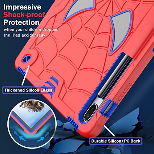 Tablet PC Case Tablet Children's Case Compatible with Samsung Galaxy Tab S8 Plus/S7 Plus 12.4 Inch SM-X800/X806 SM-T970/T975,Protective Cover Shockproof and Resistant Case with Built-in Holder+Shoulde