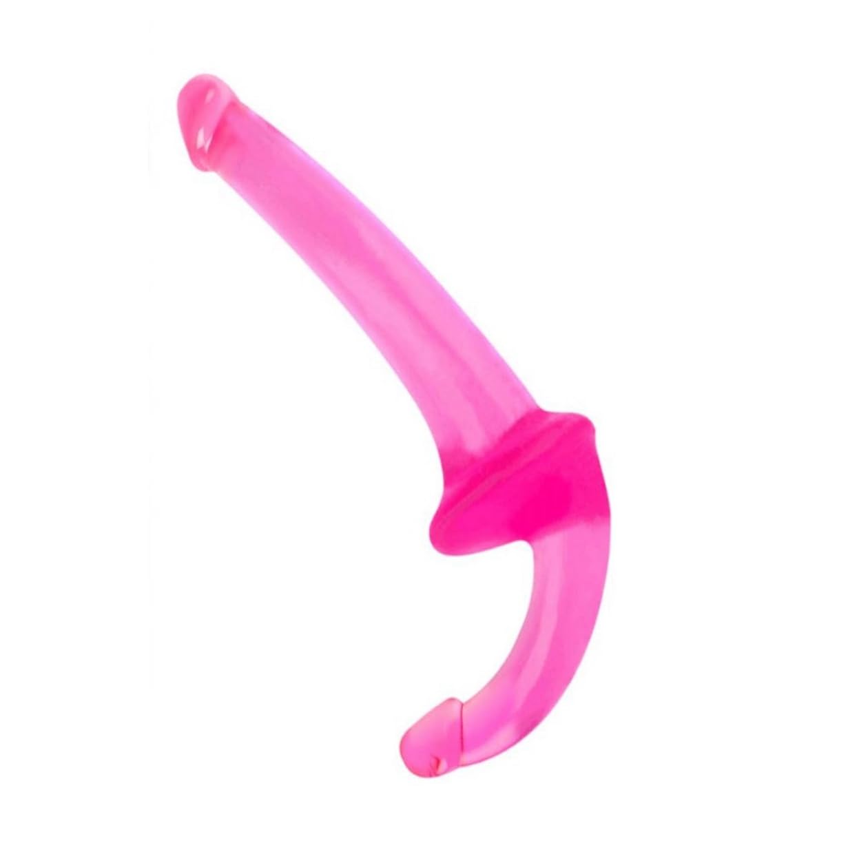 Double-Ended Silicone Suction Cup Realistic Classic Wand Pink(10.23-Inch) Game for Your Partner