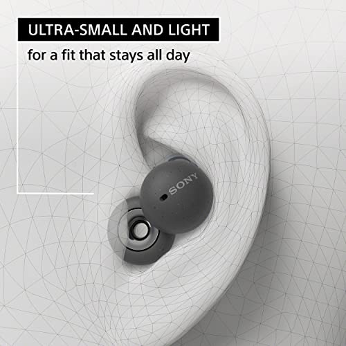 Sony LinkBuds Truly Wireless Earbud Headphones with Alexa Built-in, Gray (Renewed)