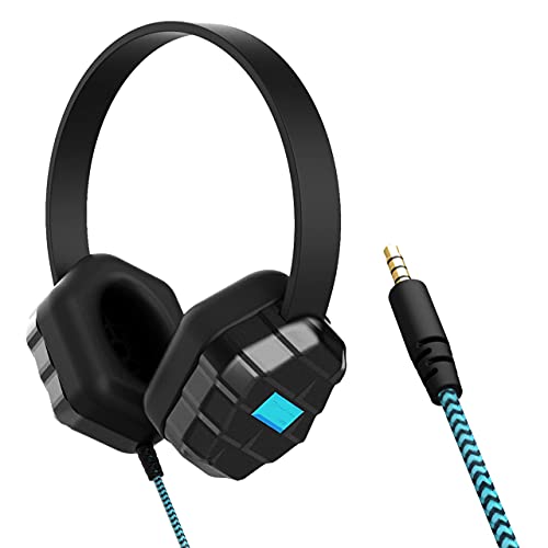 Gumdrop DropTech B1 Over-Ear Headphone. Designed for K-12 Students, Teachers and Classrooms – Drop Tested, Rugged and Reliable for an Enhanced Educational Learning Experience. Color – Black