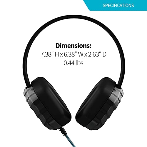 Gumdrop DropTech B1 Over-Ear Headphone. Designed for K-12 Students, Teachers and Classrooms β Drop Tested, Rugged and Reliable for an Enhanced Educational Learning Experience. Color β Black