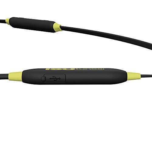 ISOtunes Xtra Bluetooth Earplug Headphones, 27 dB Noise Reduction Rating, 8 Hour Battery, Noise Cancelling Mic, OSHA Compliant Bluetooth Hearing Protector (Black & Yellow)
