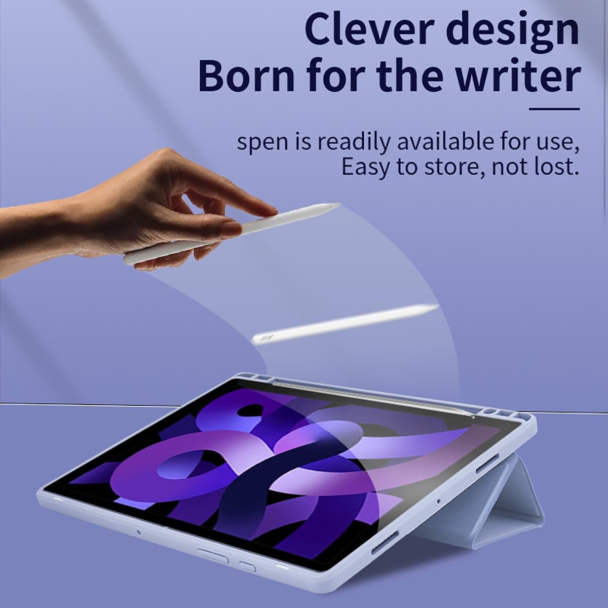 Tablet PC Case Compatible With Samsung Galaxy Tab S8 Plus/S7 Plus 12.4 Inch SM-X800/X806/SM-T970/T975 Smart Tablet Cover Case,Slim Protective Folio Shell Cover,Could Multi-Angle Viewing TPU Leather Ca