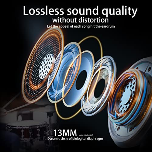 Wireless Earbuds Bluetooth 5.3 with Deep Bass Mic Noise Reduction IPX7 Waterproof Lightning Connector Beats Earbuds Wireless Pro with Charging Case Earbuds with Microphone for Android iPhone White