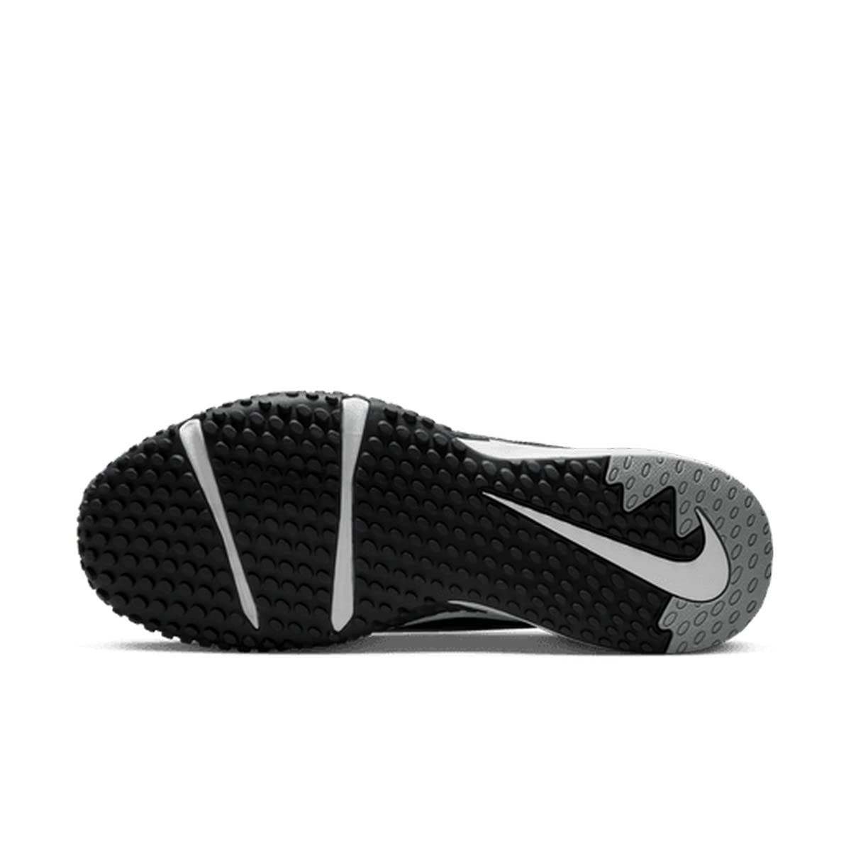 Nike mens Alpha Huarache Varsity 4 Baseball Turf nkDJ6518 Shoes, Black | Gray, 10