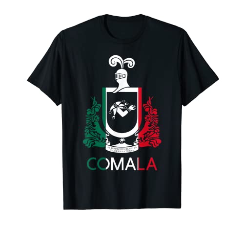 Comala Colima Estado De Mexico Escudo Eagle Aguila T-Shirt