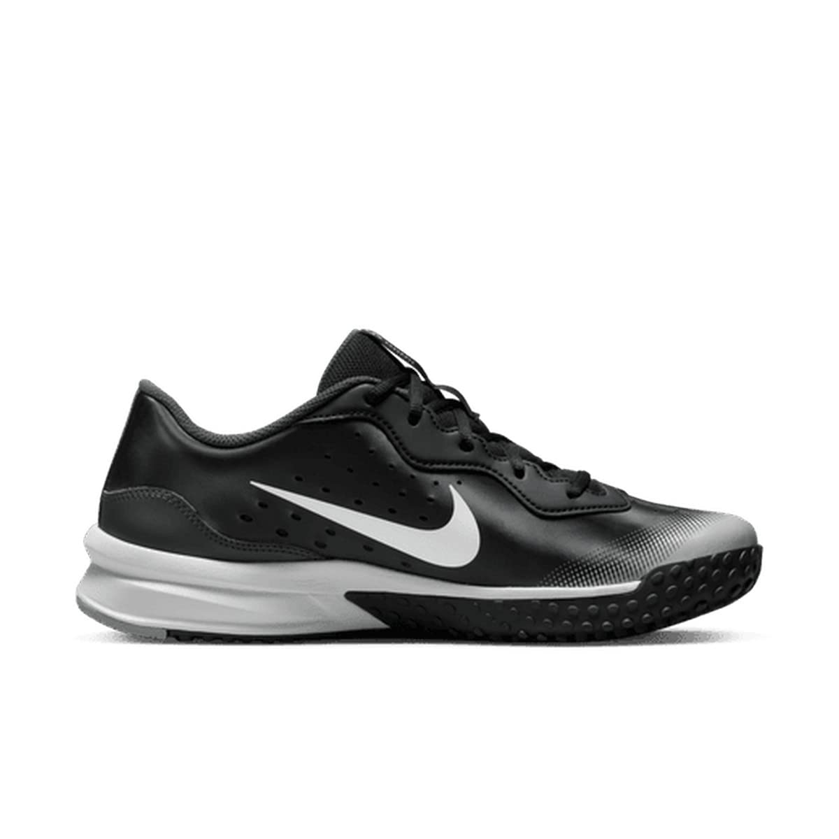 Nike mens Alpha Huarache Varsity 4 Baseball Turf nkDJ6518 Shoes, Black | Gray, 10