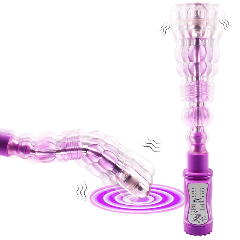 Suitable for Male and Female Backdoor Silicone Realistic Classic Dick Beginner Beads Plug Step, Can Be Used to Prepare a Romantic Foreplay for Your Partner