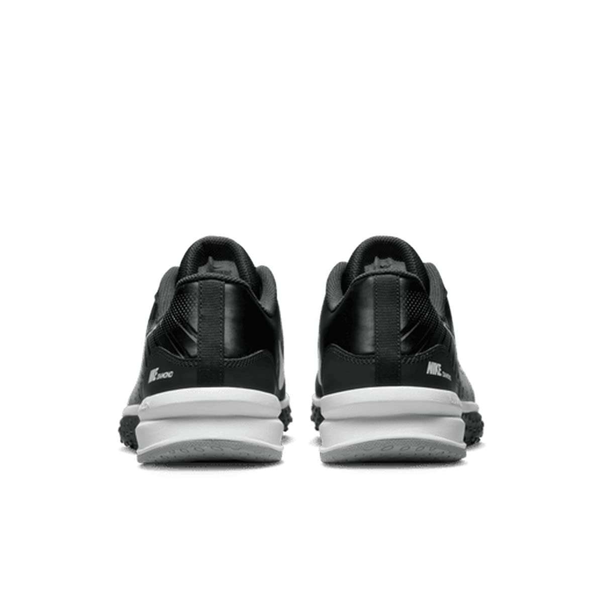 Nike mens Alpha Huarache Varsity 4 Baseball Turf nkDJ6518 Shoes, Black | Gray, 10