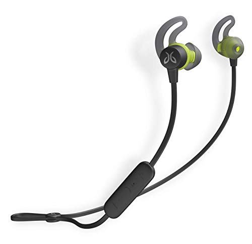 Jaybird Tarah Bluetooth Wireless Sport Headphones for Gym Training, Workouts, Fitness and Running Performance: Sweatproof and Waterproof – Black Metallic/Flash (Renewed)