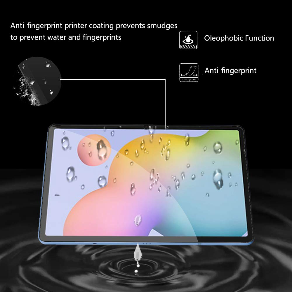 Doemoil For Samsung Galaxy Tab S9 / Tab S7 Screen Protector Glass 9H Hardness Anti-Scratch Anti-Fingerprint Glass Easy-Install Screen Protector Glass for Samsung Tab S9 S8 S7 11 inch Tablet (1 Pcs)