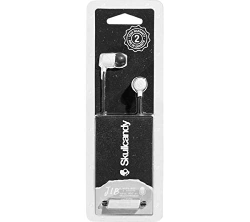Skullcandy Jib In-Ear Earbuds with Microphone - White