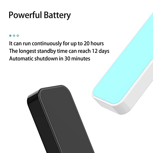 Pillow Speaker Bone Conduction Stereo Bluetooth Wireless Music Sleep Headphones Insomnia White Noise Machine for Side Sleepers Adults and Baby Compatible with iOS/Android/Windows (Square+White+Blue)