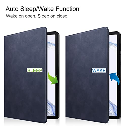 Tablet PC Case Case Compatible with Samsung Galaxy Tab S8/S7 Case SM-X700/X706/T870/T875 11Inch Tablet, Premium PU Leather Business Stand Folio Cover, W Auto Wake/Sleep Case,Anti-shock, Anti-drop, Pro