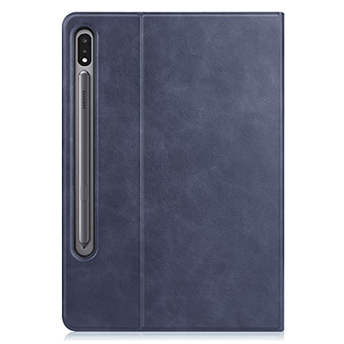 Tablet PC Case Case Compatible with Samsung Galaxy Tab S8/S7 Case SM-X700/X706/T870/T875 11Inch Tablet, Premium PU Leather Business Stand Folio Cover, W Auto Wake/Sleep Case,Anti-shock, Anti-drop, Pro