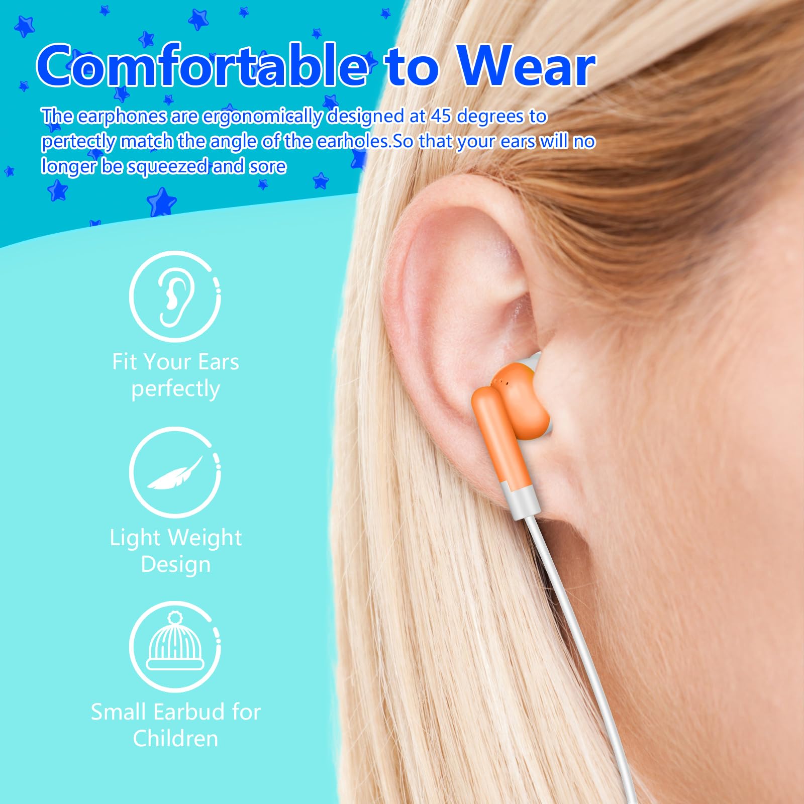 TJZXGUI 8 Pack Bulk Earbuds Headphones Wholesale Earphones Disposable Ear Buds Bulk Headphones for School Classroom Students (Multi Colored)