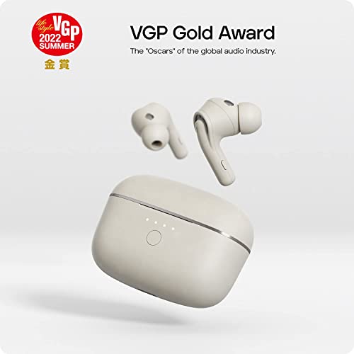 Tribit True Wireless Earbuds, Active Noise Cancelling Bluetooth Earphones Transparency Mode 6Mics ENC Hearing Compensation Audiodo Personal Sound 36H Playtime Headphones in Ear, FlyBuds C1 Pro