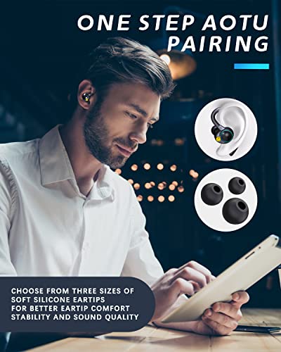 FBJJ Wireless Earbuds Bluetooth 5.3 Headphones, Sport Wireless Ear Buds 120H Playtime, Noise Cancelling IPX7 Waterproof Wireless Workout Earphones with Charging Case, for Sports Running Exercise