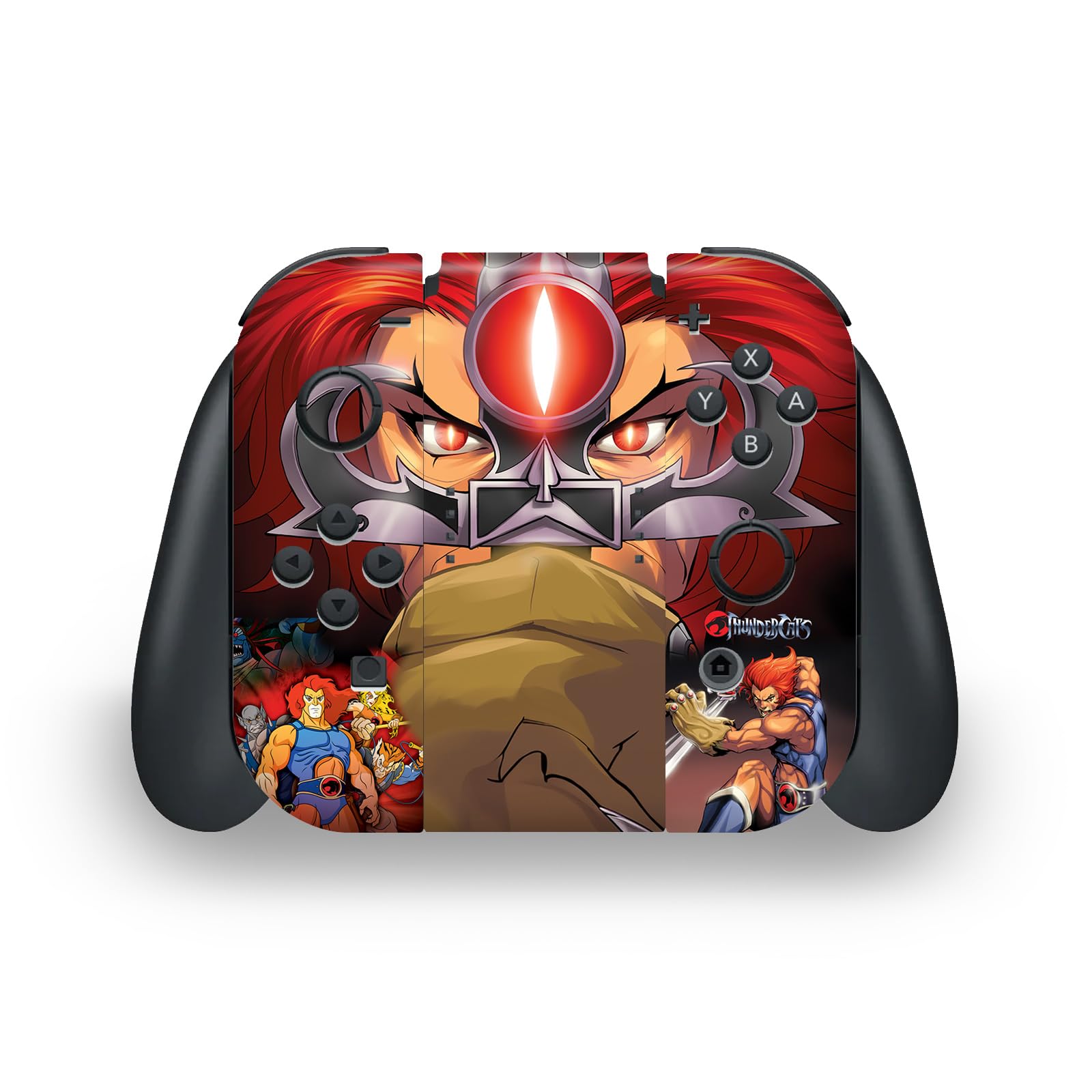 Head Case Designs Officially Licensed Thundercats Lion-O Graphics Vinyl Sticker Gaming Skin Decal Cover Compatible With Nintendo Switch OLED Bundle
