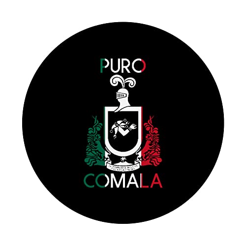 Comala Colima Estado De Mexico Escudo Eagle Aguila PopSockets Swappable PopGrip