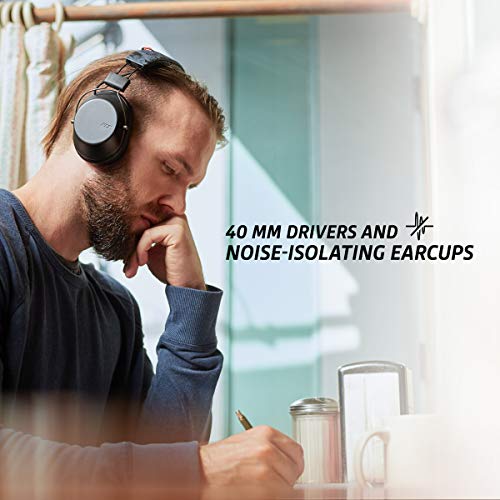 Plantronics BackBeat FIT 6100 Wireless Bluetooth Headphones, Sport, Sweatproof and Water-Resistant, Black