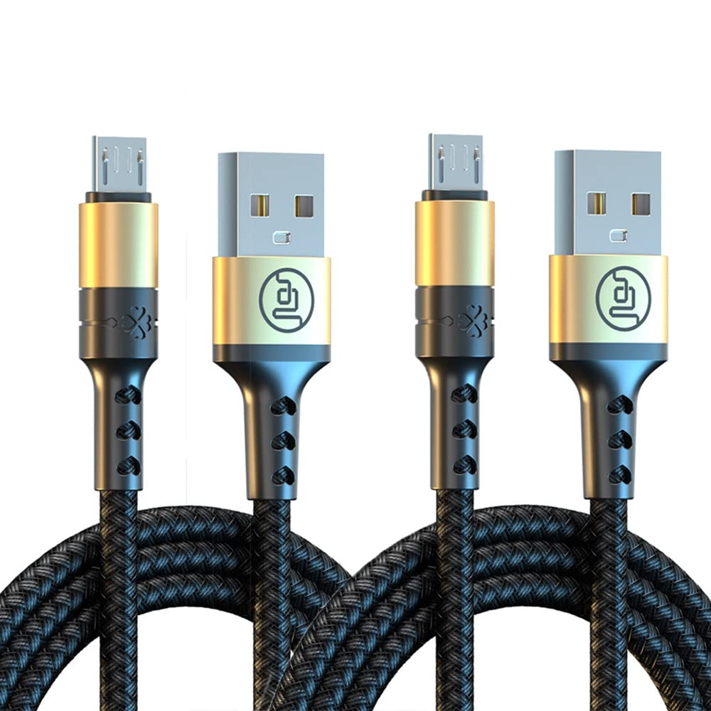 navor (2-Pack 5M (16 ft.) Compatible with PlayStation 4 Controller Charging Cable, Micro USB Cable Compatible with PS4, DualShock 4, Android Smartphones, Tablets and More