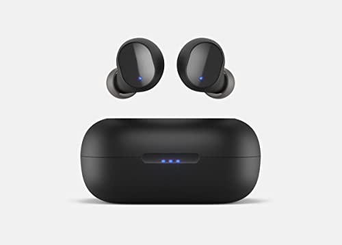 Status Audio Between Micro True Noise Cancelling Wireless Earbuds w/Charging Case - Discreet & Ultra Compact - Hybrid Triple Driver - 8 + 18 Hour Battery - Bluetooth - IPX-5 Water Resistant