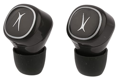 Altec Lansing NanoPods - Truly Wireless Earbuds with Charging Case, TWS Waterproof Bluetooth Earbuds with Touch Controls for Travel, Sports, Running, Working (Charcoal Grey)