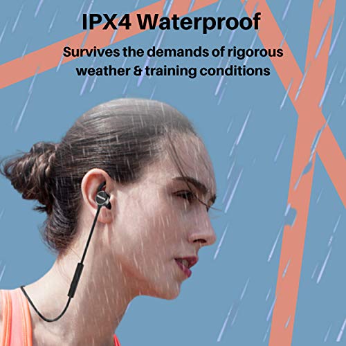 Philips Wireless Earbuds Bluetooth Headphones, in Ear Headset Sport Stereo Earphone, Powerful Sound, IPX4 Waterproof with Mic