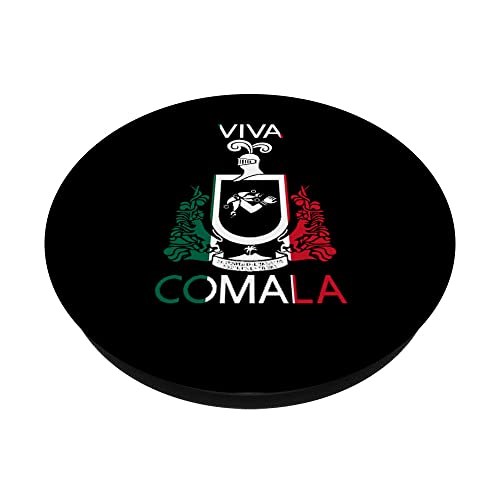 Comala Colima Estado De Mexico Escudo Eagle Aguila PopSockets Swappable PopGrip