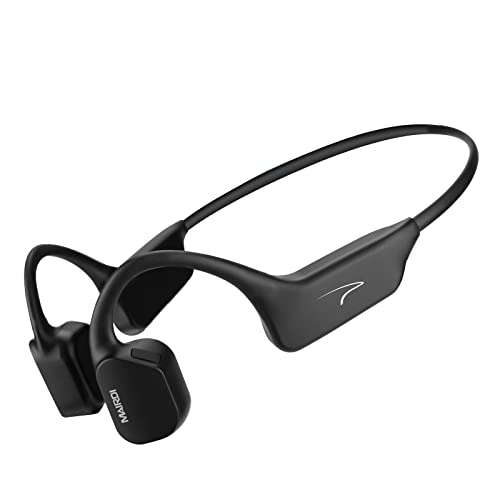 MAIRDI Bone Conduction Headphone Bluetooth 5.3 - Open Ear Sport Headphones Wireless with AI Noise Canceling Microphone, 8H Hours Playtime, Headset Waterproof for Running Workouts Driving
