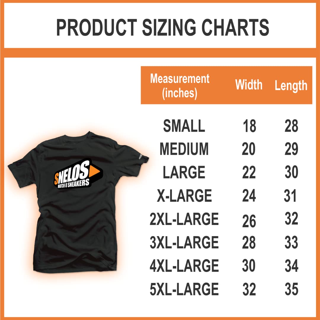 SNELOS Shirt to Match Jordan (Jordan 4 FIBA.Stay Humble(Red), M)