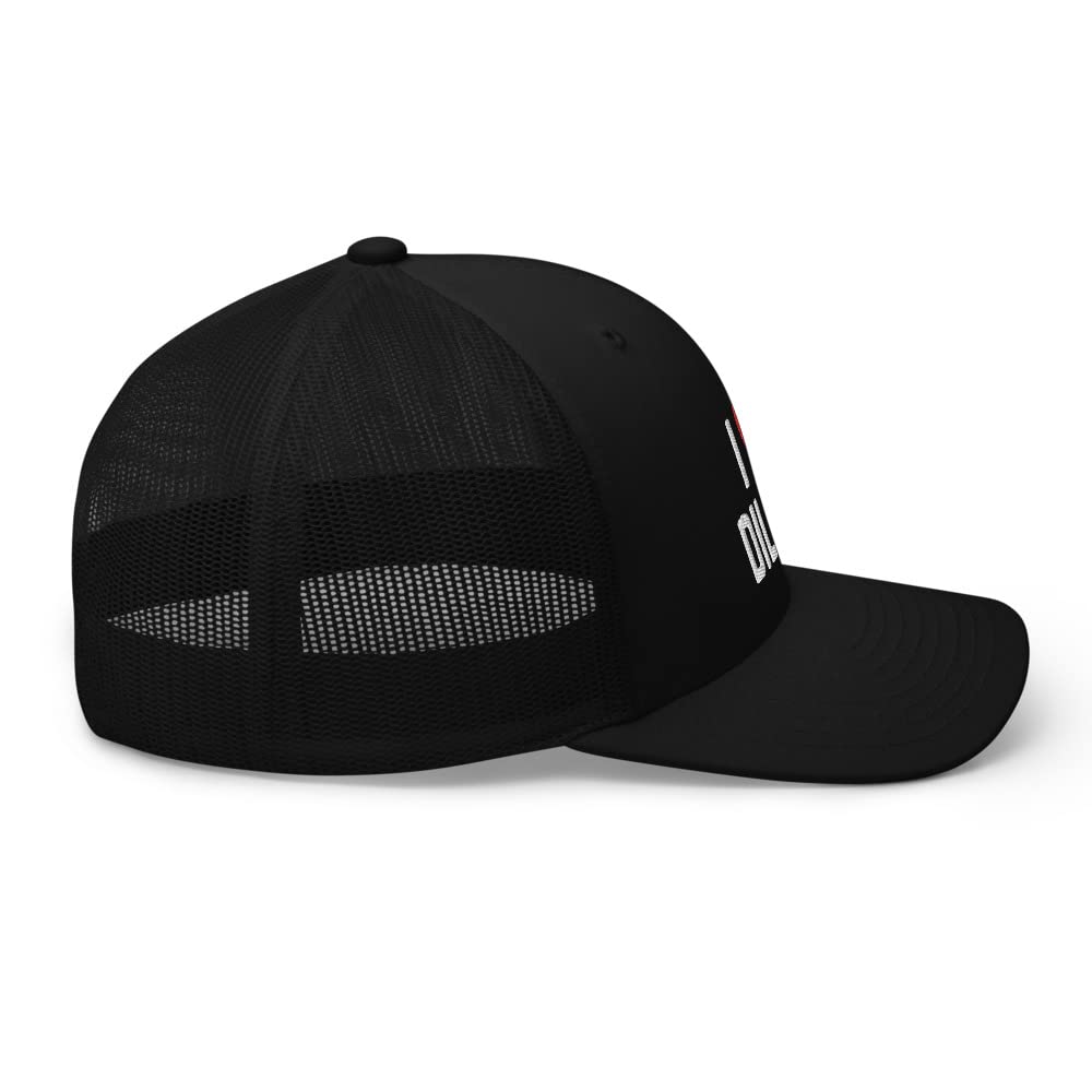 I Love Dildos - Trucker Hat, Offensive Gifts, Funny Quote Hats, Funny Sayings Womens Humor Joke Sarcasm LGBT Black