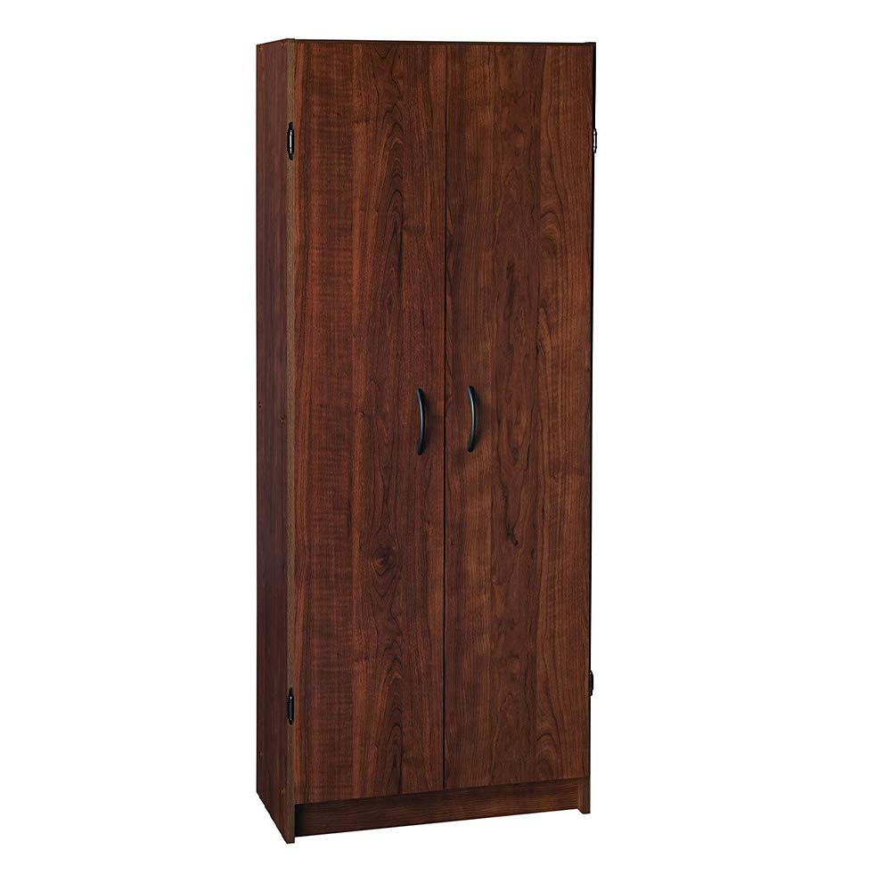 ClosetMaid 1308 Freestanding Organization Pantry Cabinet, Dark Cherry (2 Pack)