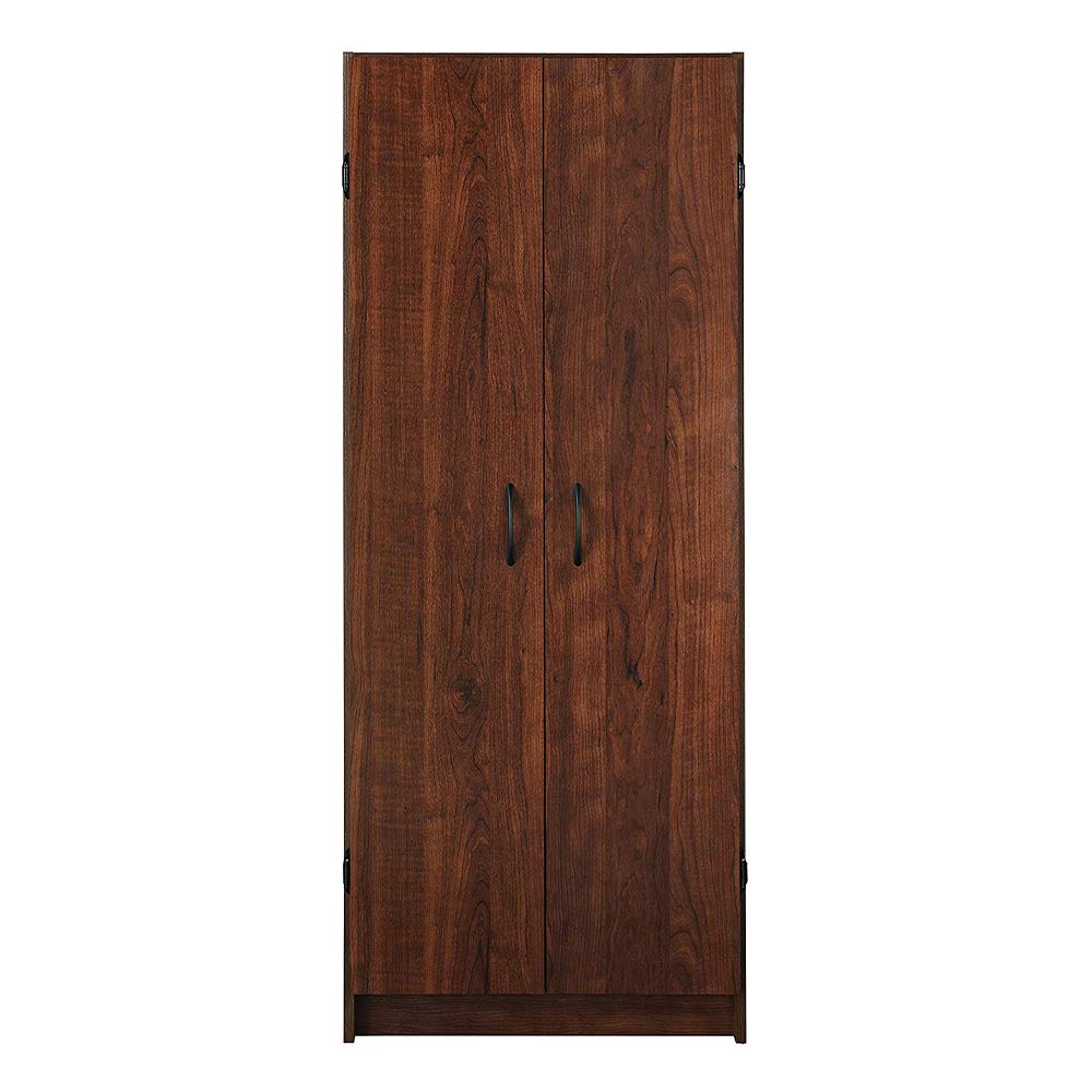ClosetMaid 1308 Freestanding Organization Pantry Cabinet, Dark Cherry (2 Pack)