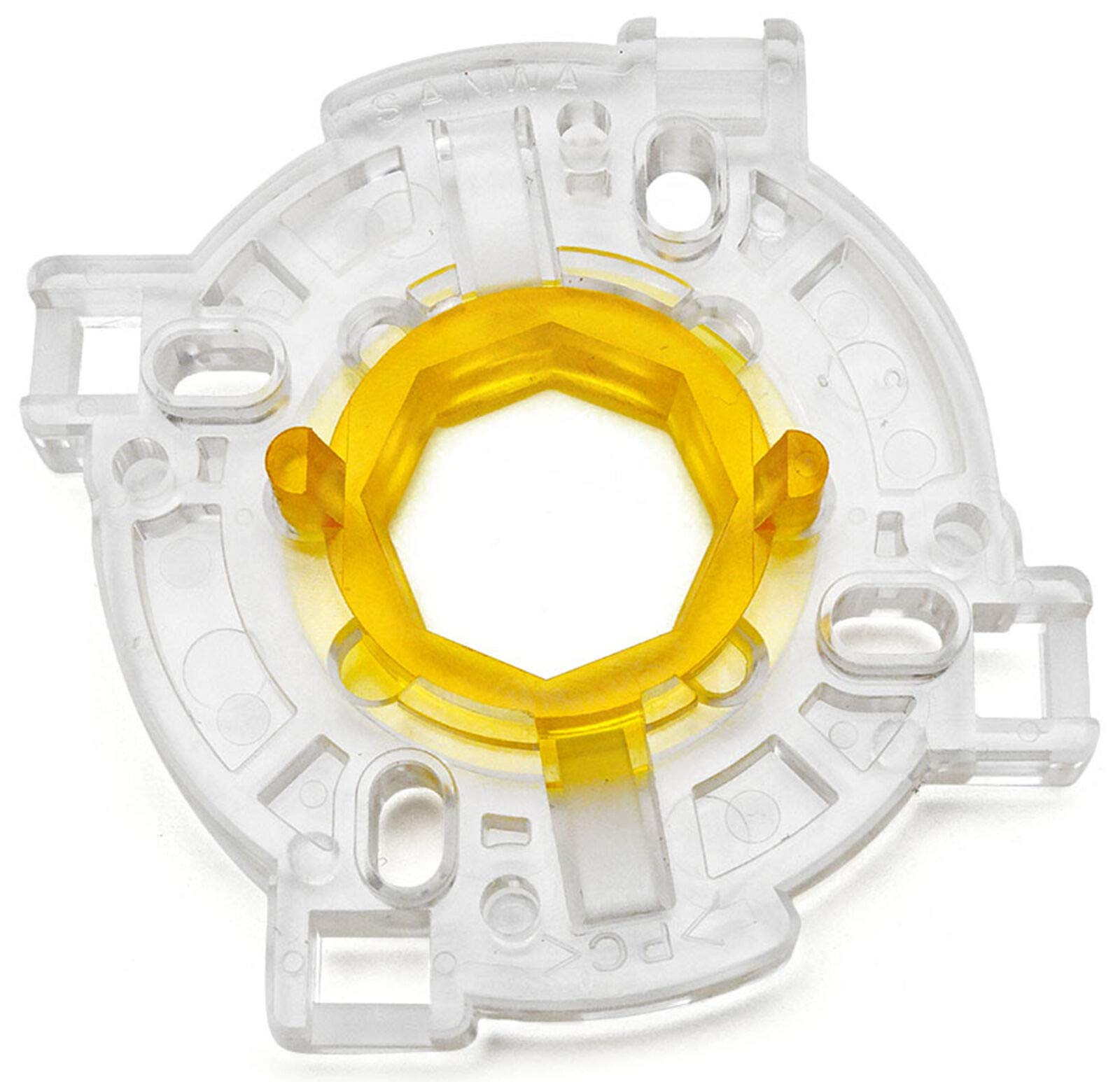 Sanwa GT-Y Octagonal Gate + SANWA JLF-TP-8YT Original Joystick White - for Arcade Jamma Game 4 & 8 Way Adjustable, Compatible with Catz Mad SF4 Tournament Joystick (White Ball Top) S@NWA
