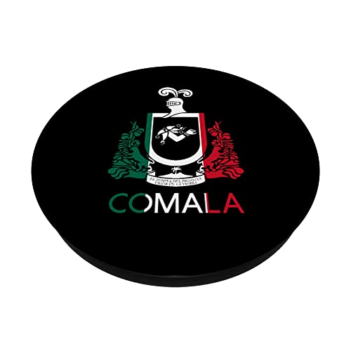 Comala Colima Estado De Mexico Escudo Eagle Aguila PopSockets Swappable PopGrip
