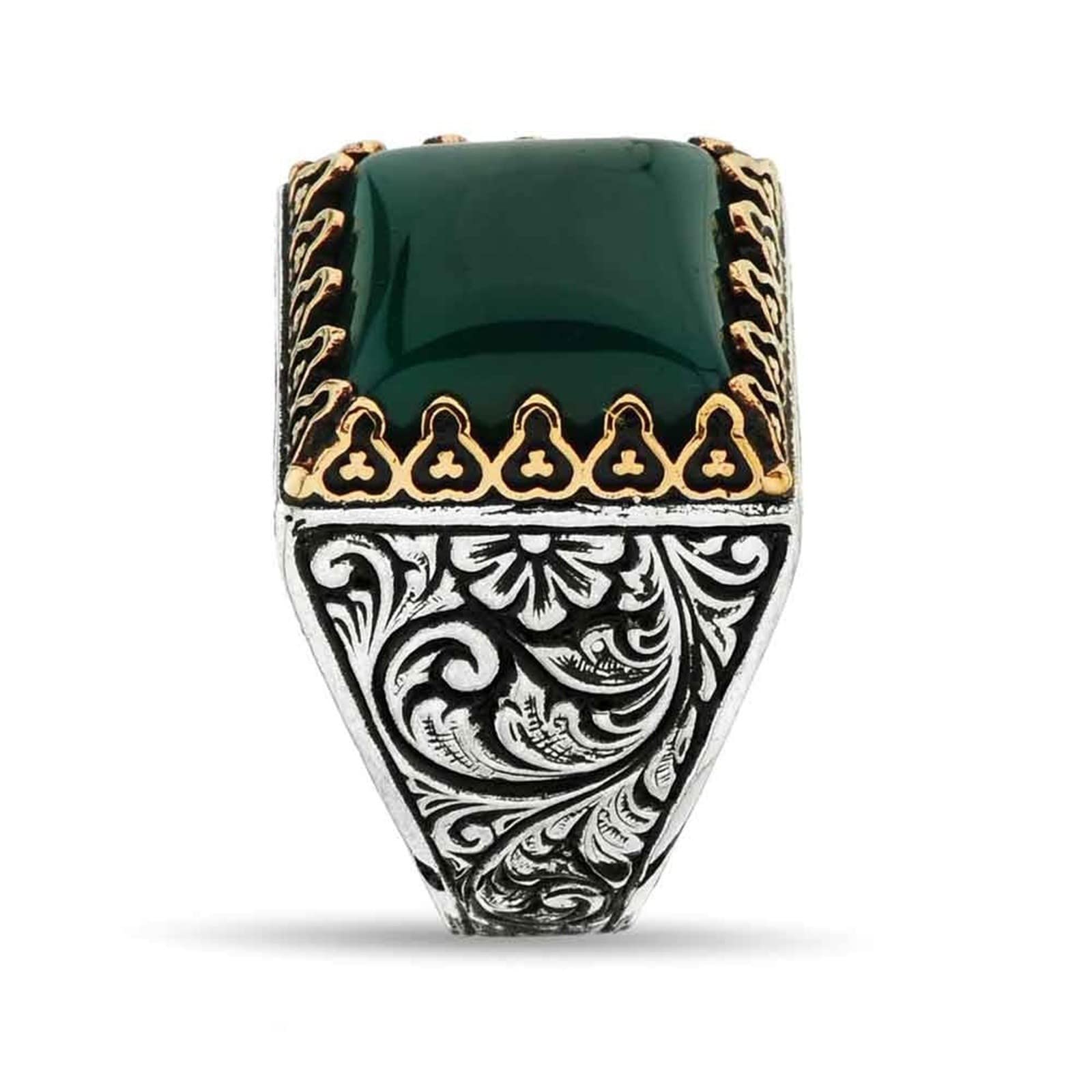 LOYE Rose Statement Ring Engagement Jewelry Ring Ring Women's Inlaid Fashion Personality Diamond Ring Cock Ring Set