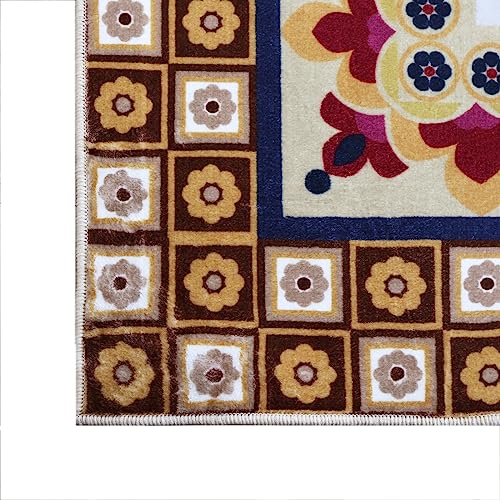 Matace ,8x10 Feet Rectangle, Area Rug, Soft, Durable, Stain Resistant, Distressed, Low Pile, Non-Shedding, Easy Clean, Printed, Living Room Rug,Bedroom Rug, Dining room rug